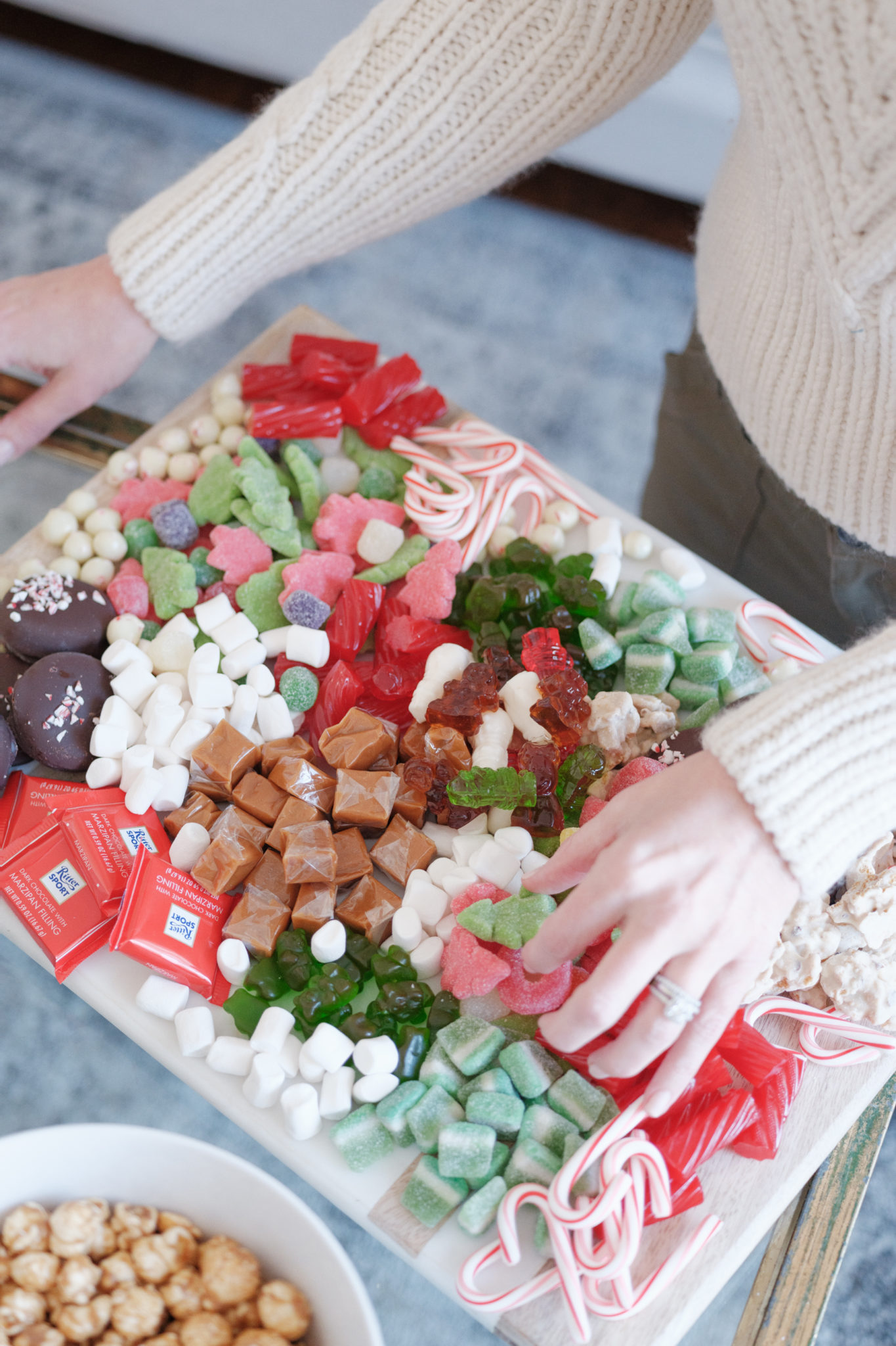 Creating a Christmas Candy Board - jrmccabe.com