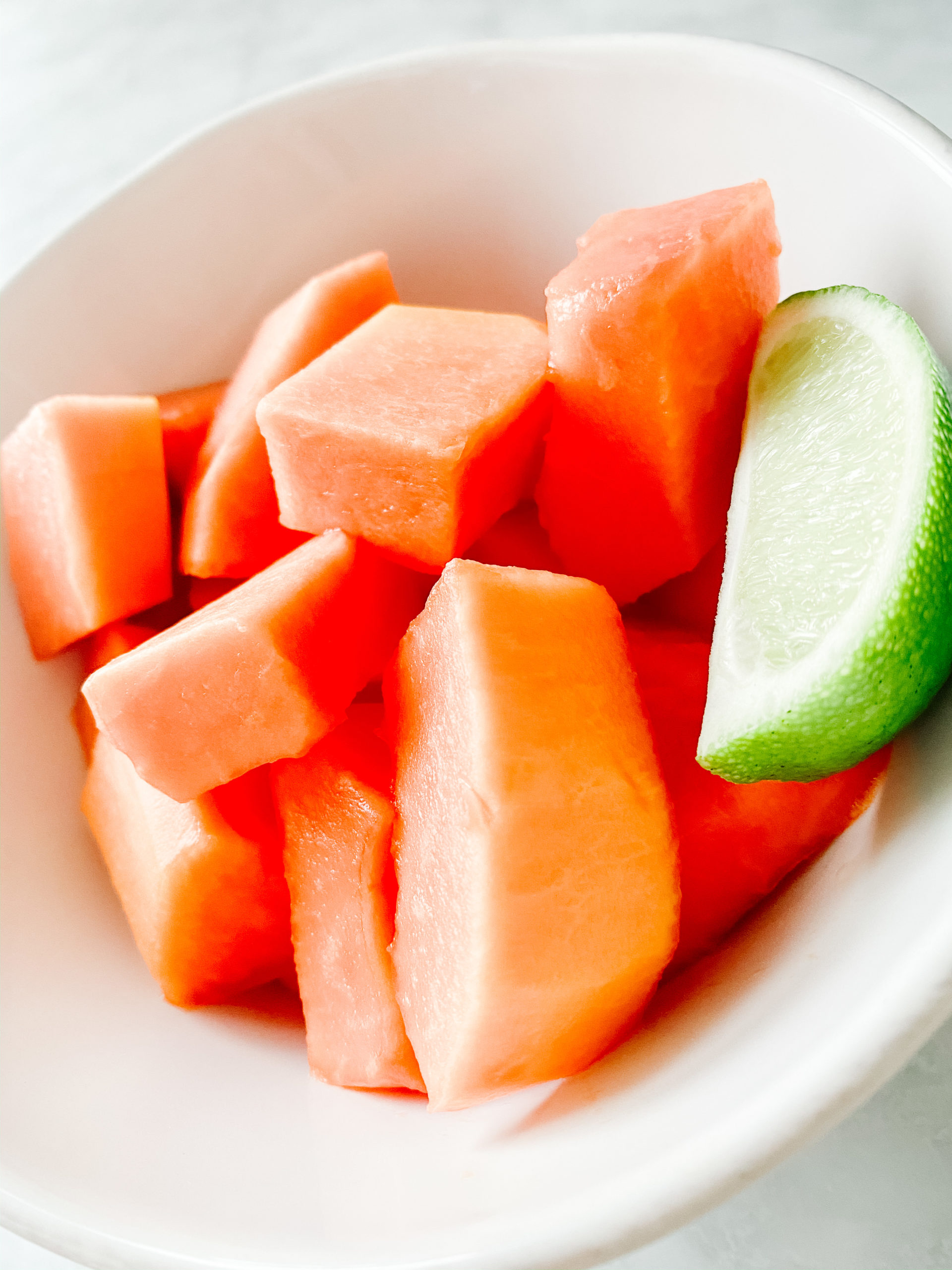 Summer Breakfast: Papaya and Almonds - jrmccabe.com