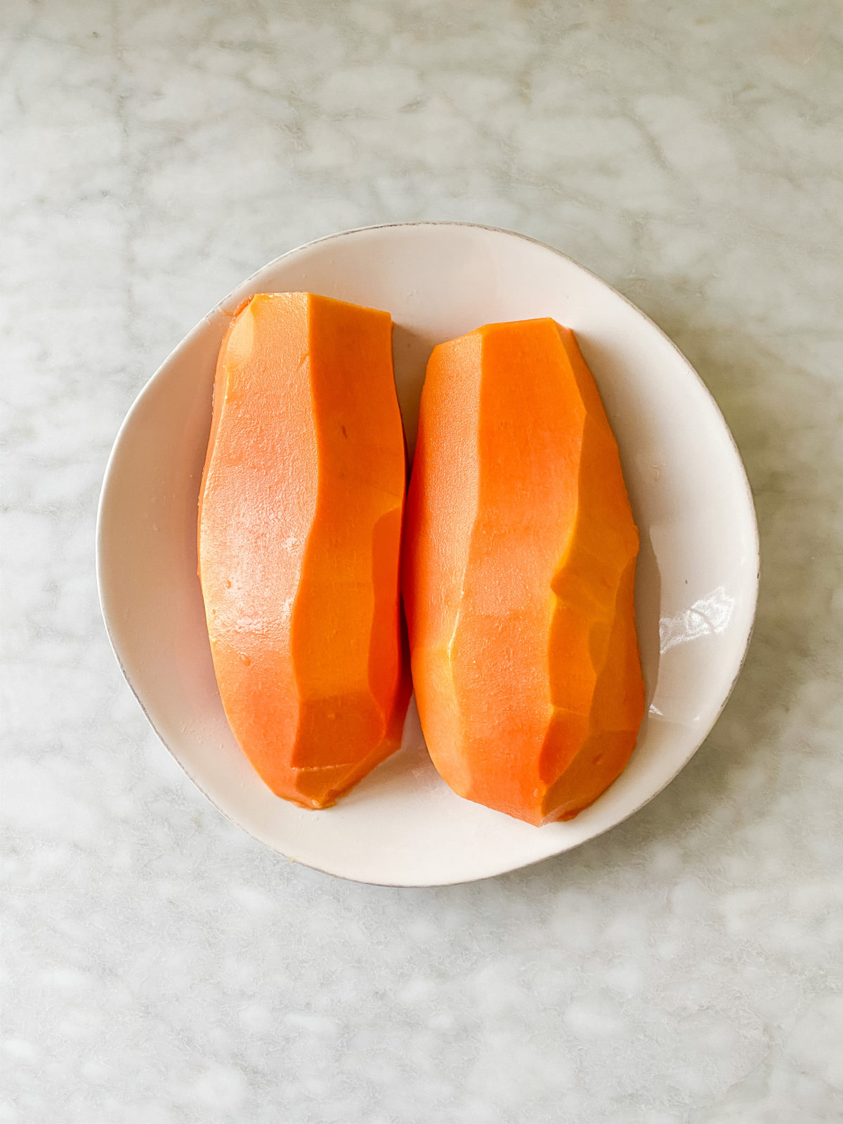 Summer Breakfast: Papaya and Almonds - jrmccabe.com