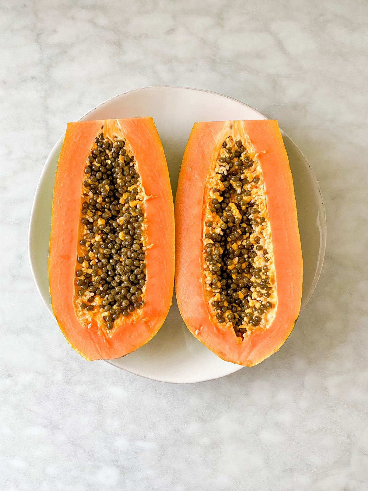 Summer Breakfast: Papaya and Almonds - jrmccabe.com