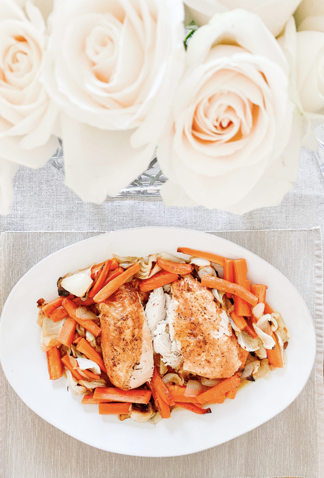 Roast Chicken and Gratinee of Cauliflower - jrmccabe.com
