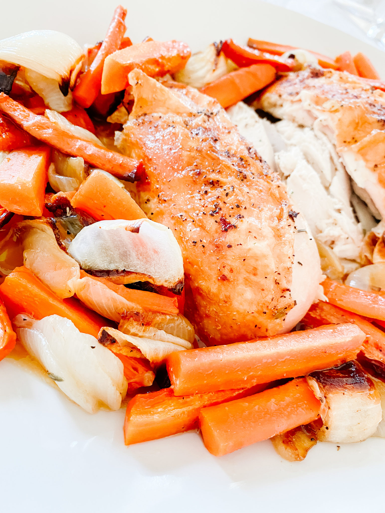Roast Chicken and Gratinee of Cauliflower - jrmccabe.com